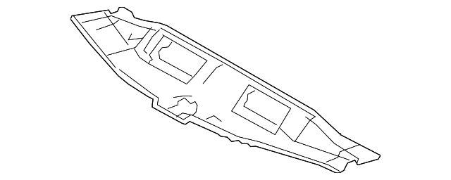 2018-2020 Toyota Camry Sight Shield 53295-06190 | Toyota Parts Center