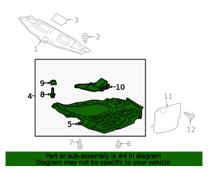 5142006010 - Cover Assembly 2018-2024 Toyota | AutoNationParts.com