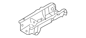 2009-2014 Nissan Murano Rail End 75520-1AA0A | QuirkParts