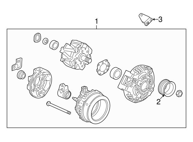 2016-2018 Acura RDX Alternator 06311-5G0-505RM | OEM Parts Online