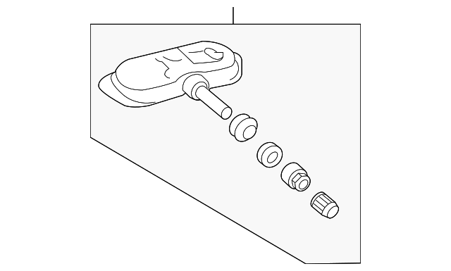 42607-0C070 - Tire Pressure Monitoring System Sensor 2007-2020 Toyota ...