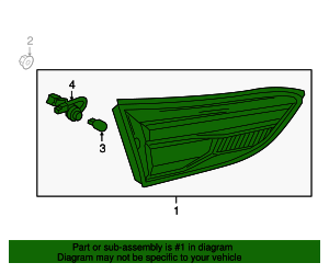 2018-2021 GMC Terrain Lamp 84949341 | Shop Matick Buick GMC