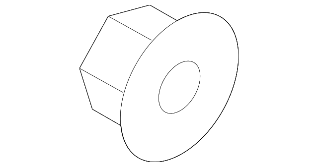 2015-2025 GM Multi-Purpose Nut M5x.08 11546446 GM | GMPartsDirect.com