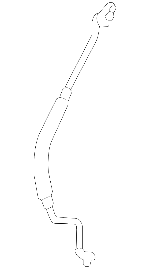 2015-2016 Infiniti QX60 Suction Line 92480-9NB0A | INFINITI Parts ...