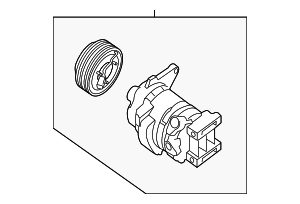 2015-2019 Infiniti QX60 Compressor Assembly 92600-9NB0D | Infiniti OEM ...