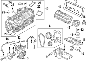2019-2025 Mopar PCV Valve Grommet 04627682AA | Mopar Parts Canada