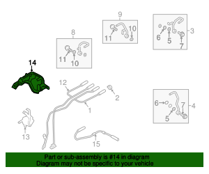 Genuine BMW 11-51-7-847-577 | Mount Bracket | FREE Shipping on Most ...