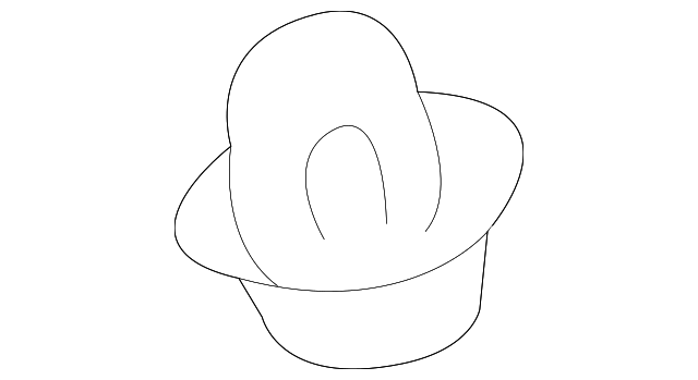 MU000977 - Rocker Molding Clip 2014-2024 Mitsubishi | Mitsubishi Direct ...