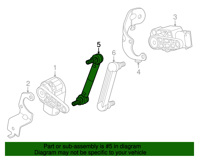 Genuine BMW 37-14-6-776-549 | Link Rod | FREE Shipping on Most Orders ...