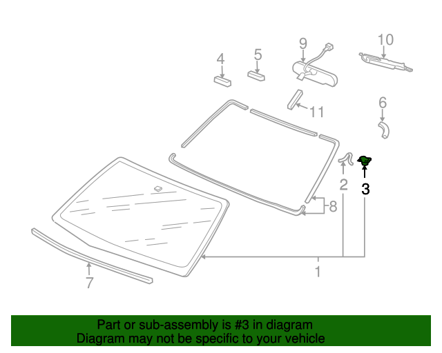 91533-S82-003 - Clip, Connector (Black) 2002-2017 Honda | Honda Parts ...