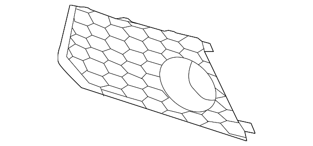 4G8-807-681-G-T94 - Outer Grille 2014-2018 Audi RS7 | Audi OEM Parts