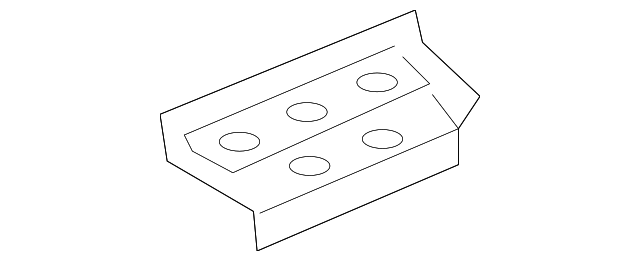 2007-2022 Toyota Cowl Top Panel Reinforcement 55728-0C010 | Toyota ...