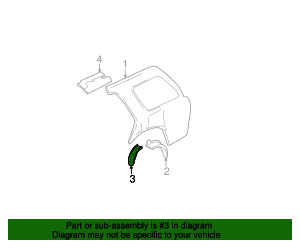88937098 - OEM GM Outer Wheelhouse Front Extn | GMPartsCenter.net | GM ...