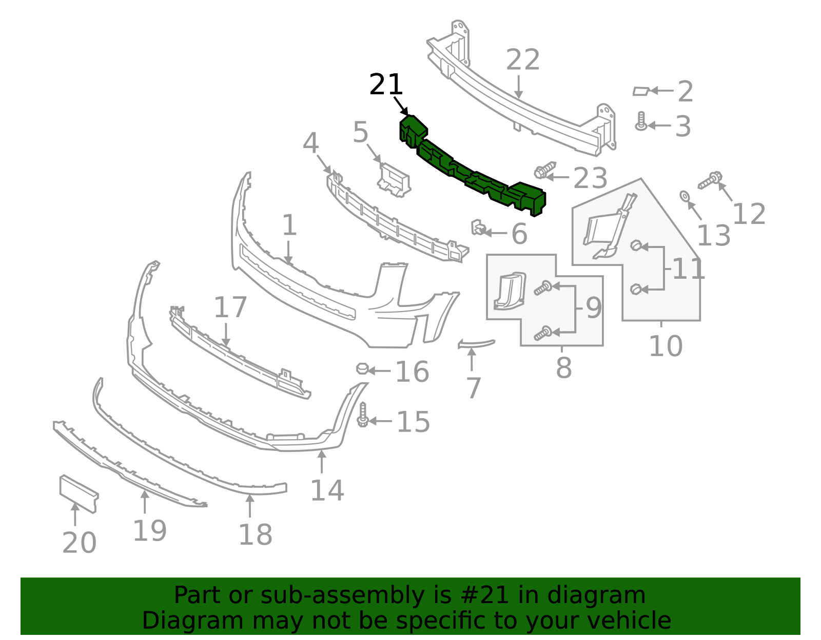 86521-S9000 - Absorber 2020-2022 Kia Telluride | Genuine Kia Parts