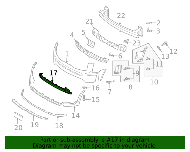 86531-S9000 - Lower Grille 2020-2022 Kia Telluride | Kia.Parts Store