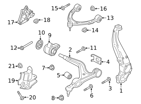 Suspension Components for 2012 Porsche Panamera | Delaware Porsche Parts