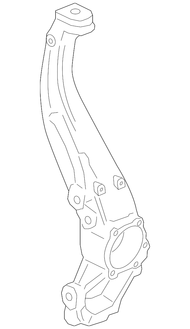 2017-2024 Porsche Panamera Knuckle 971-407-246-K | Sunset Porsche Parts