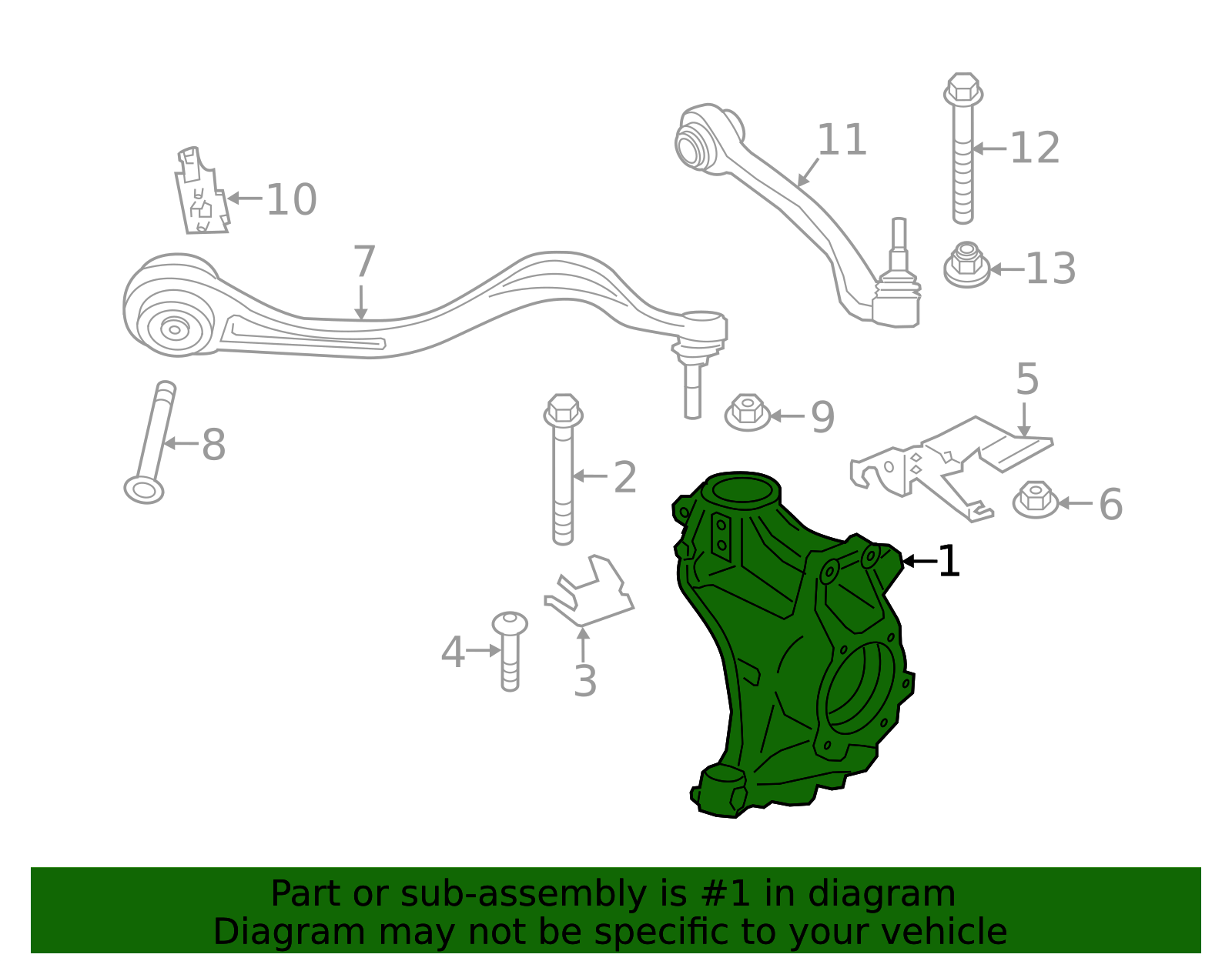 2020-2025 Toyota GR Supra 2020-2024 Toyota GR Supra - Knuckle 43211 ...