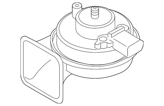5C0-951-223-C - Horn 2019-2024 Audi Q3 | Audi OEM Parts