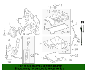2012-2015 Mercedes-Benz Dipstick 271-010-80-01-64 | Mercedes Star Parts