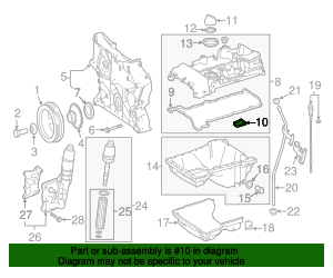 271-016-13-21 - Valve Cover Seal 2012-2015 Mercedes-Benz | Mercedes ...