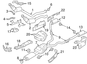 Genuine OEM Converter & Pipe Bolt Part# WYG500041 Fits 2005-2016 Land ...