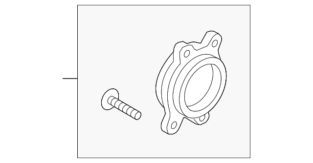 2008-2018 Audi Front Wheel Bearing 4H0-498-625-F | Audi OEM Parts Online
