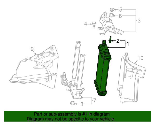 2016-2021 GM Charge Air Cooler 84510352 | TascaParts.com