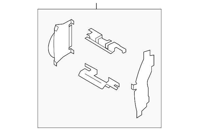 2013-2020 Nissan NV200 Hardware Kit D1080-3LM0A | Sullivan Brothers Nissan