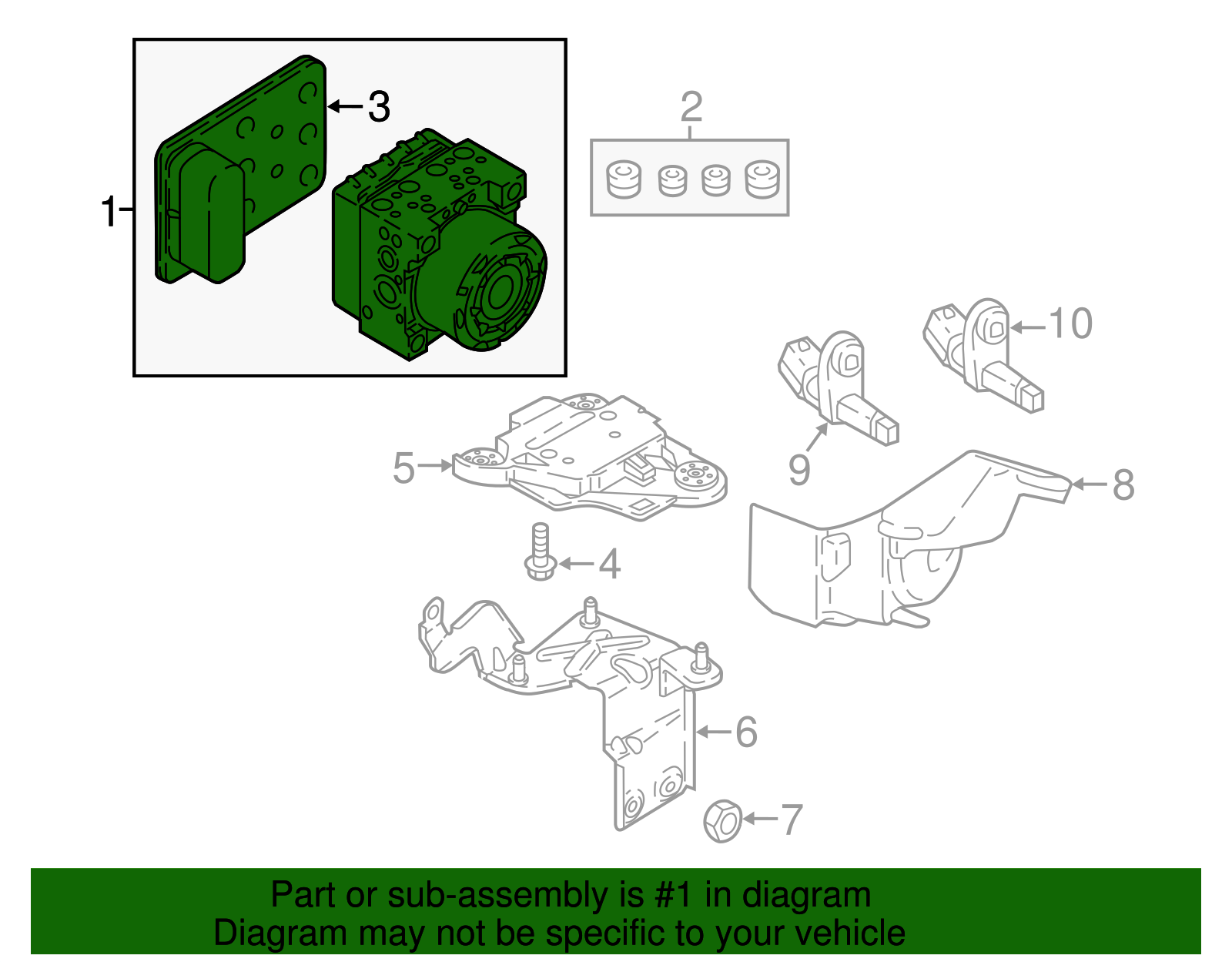 5Q0-614-517-GA-BEF - Modulator Valve - 2020-2025 Volkswagen | VW OEM ...