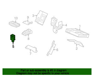 2014-2015 Acura MDX Buzzer Assembly, Smart 74940-TZ5-A01 | OEMAcuraPart