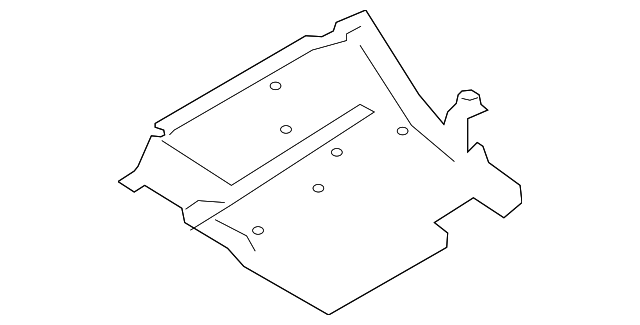 Genuine BMW 51-75-7-435-569 | Rear Shield | FREE Shipping on Most ...