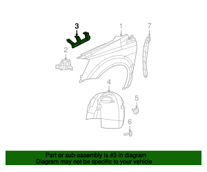 4894895AA - Center Bracket - 2008-2020 Mopar | Mopar Parts Canada