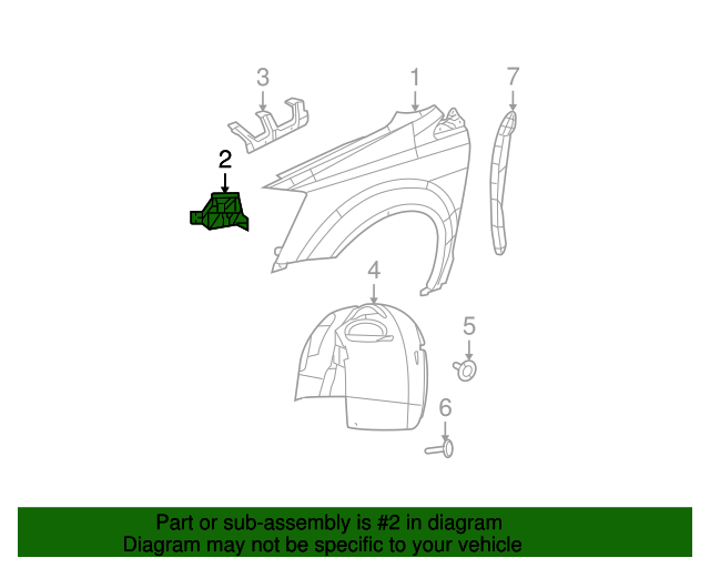 2011-2020 Mopar Front Bracket - Passenger Side (RH) 68084828AA ...