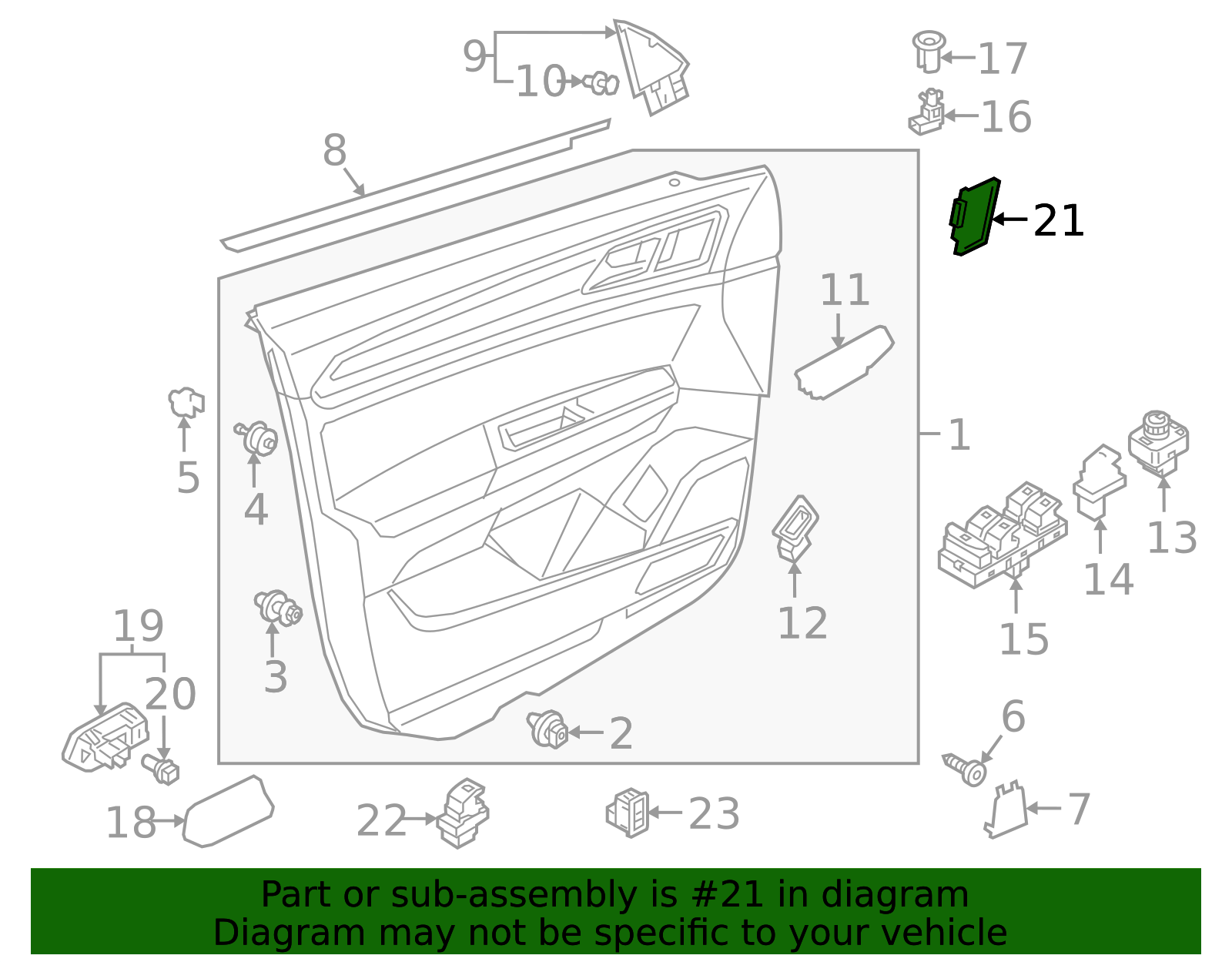 2018-2025 Volkswagen Lock Switch 3CN-962-125-WHS | OEM Parts Online