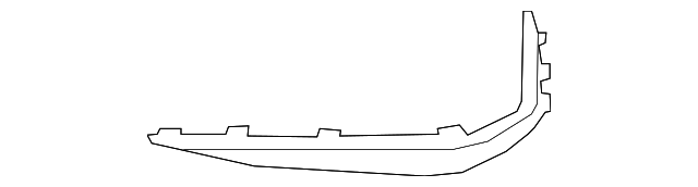 51117475195 - 2020-2022 BMW Lower Molding (51-11-7-475-195) | BMW of ...