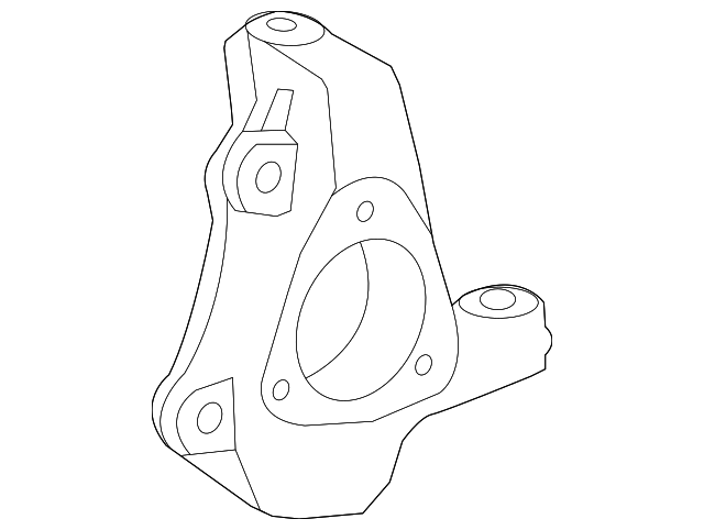 2013-2019 GM Passenger Side Steering Knuckle 20998091 | GMPartsDirect.com