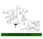 23275106 - Front Suspension Strut Yoke Lower Ball Joint 2013-2020 GM ...