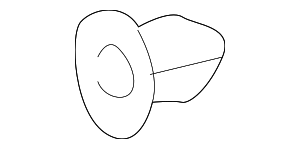 90189-06006 - Rocker Molding Grommet - 1997-2021 Toyota | OEM Genuine ...