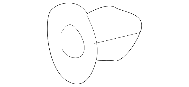 90189-06006 - Rocker Molding Grommet - 1997-2021 Toyota | OEM Genuine ...