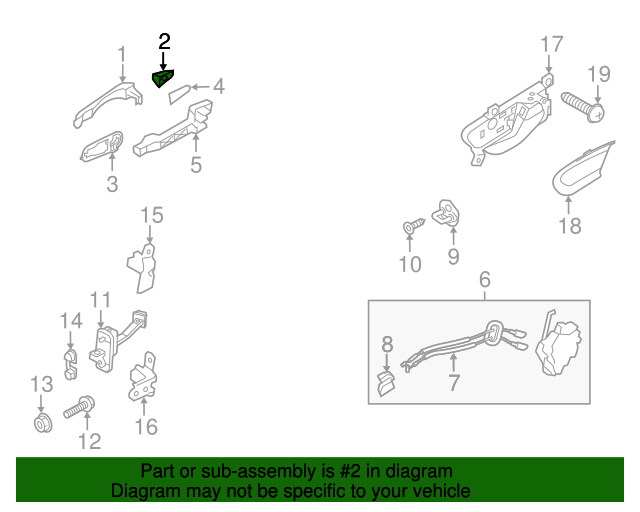 82662-F6000 - Cover - 2017-2020 Kia Cadenza | Kia Auto Parts