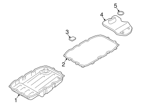 2007-2010 Audi Q7 Trans Pan 09D-321-361-A | Audi USA Parts