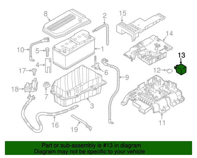 2011-2018 Porsche Cayenne Accessory Power Relay 958-615-011-00 | Sunset ...