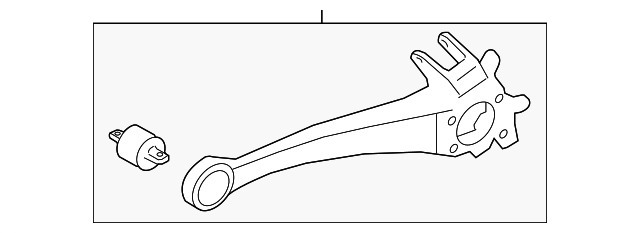 2013-2024 Mitsubishi Trailing Arm 4125A080 | Mitsubishi OEM Parts
