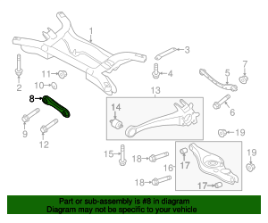 4117A039 - Link Arm 2013-2024 Mitsubishi | Mitsubishi Direct Parts