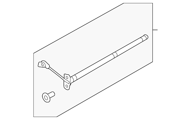 2017-2023 Land Rover Discovery Liftgate Hinge LR082847 ...