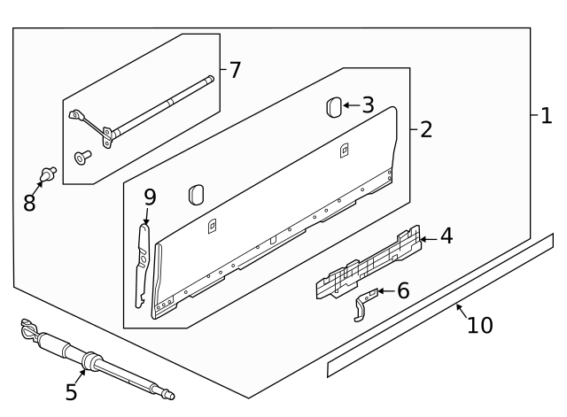 Genuine OEM Lower Trim Part# LR082858 Fits 2017-2023 Land Rover ...