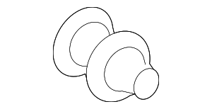 2004-2024 Toyota Sienna Frame Molding Clip 67749-08010 | Toyota Parts ...