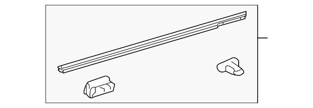 2018-2020 Toyota Sienna Belt Weather-Strip 68173-08031 | Toyota Parts ...