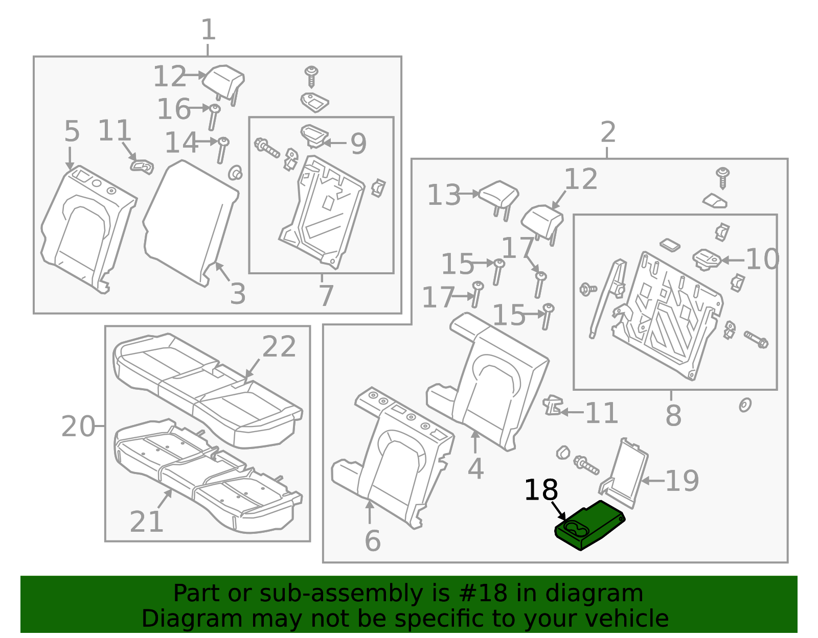 2022-2023 Hyundai Kona N Armrest 89900-J9100-NFU | OEM Parts Online